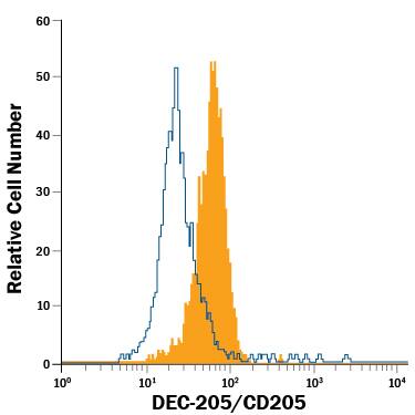 Human DEC-205/CD205 Fluorescein-conjugated Antibody (FAB2047F) by R&D ...