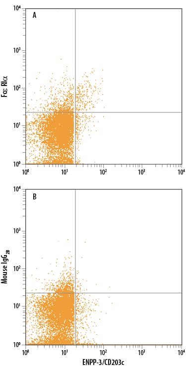 Human Fc epsilon RI alpha APC-conjugated Antibody (FAB6678A) by R&D ...