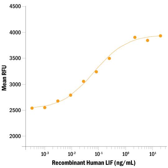 ProDots Recombinant Human LIF Protein (PRD7734) | Bio-Techne
