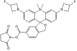Janelia Fluor® 635b, NHS ester | Amine-Reactive Janelia Fluor Dyes ...